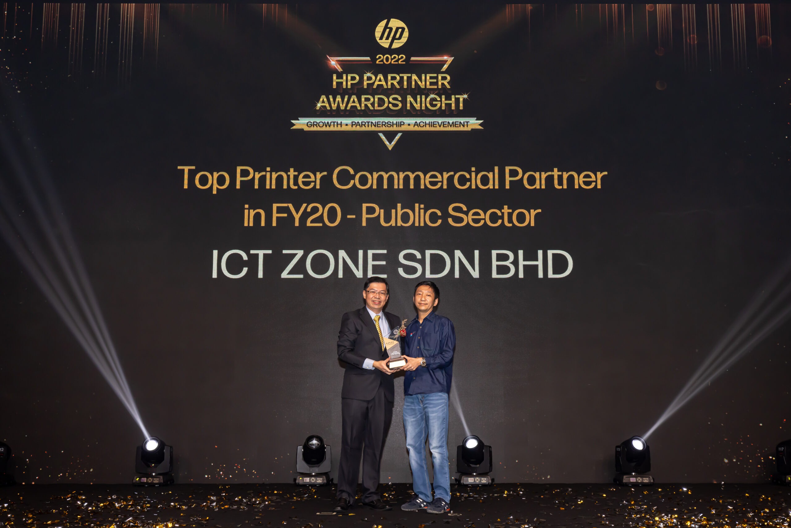HP Partner Awards Night 2022 - ICT Zone Asia Berhad