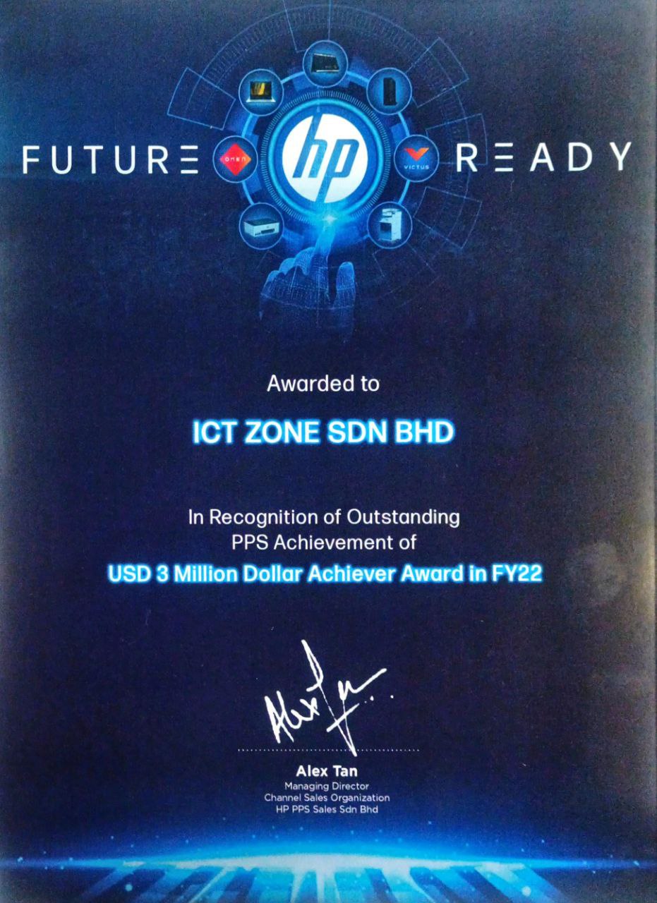Accreditation – ICT Zone Asia Berhad