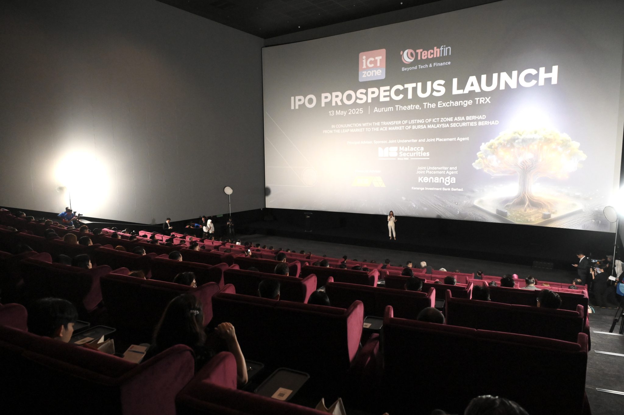 ICT Zone IPO Prospectus Launch at the Aurum Theatre, The Exchange TRX ...